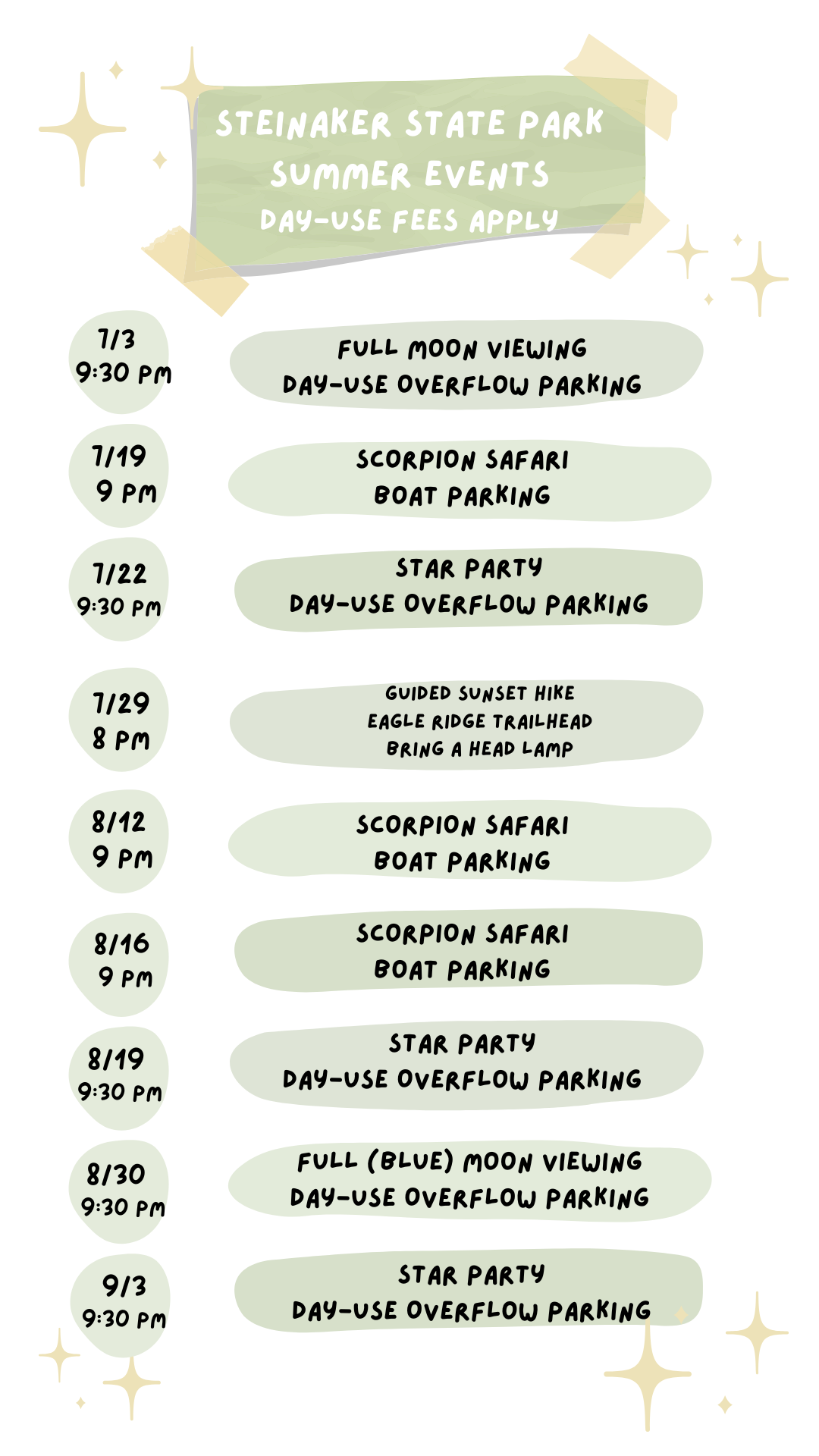 Events | Utah State Parks